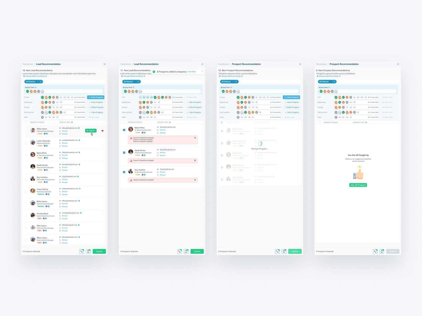 Table state variation by Emma Chang on Dribbble