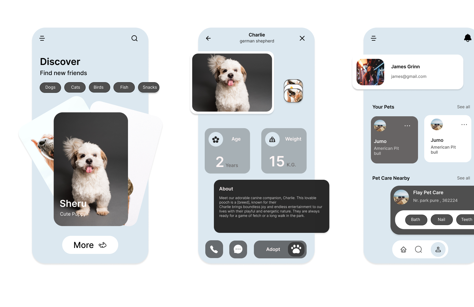 Peru Pa , UI Design by Gareja Kirit on Dribbble