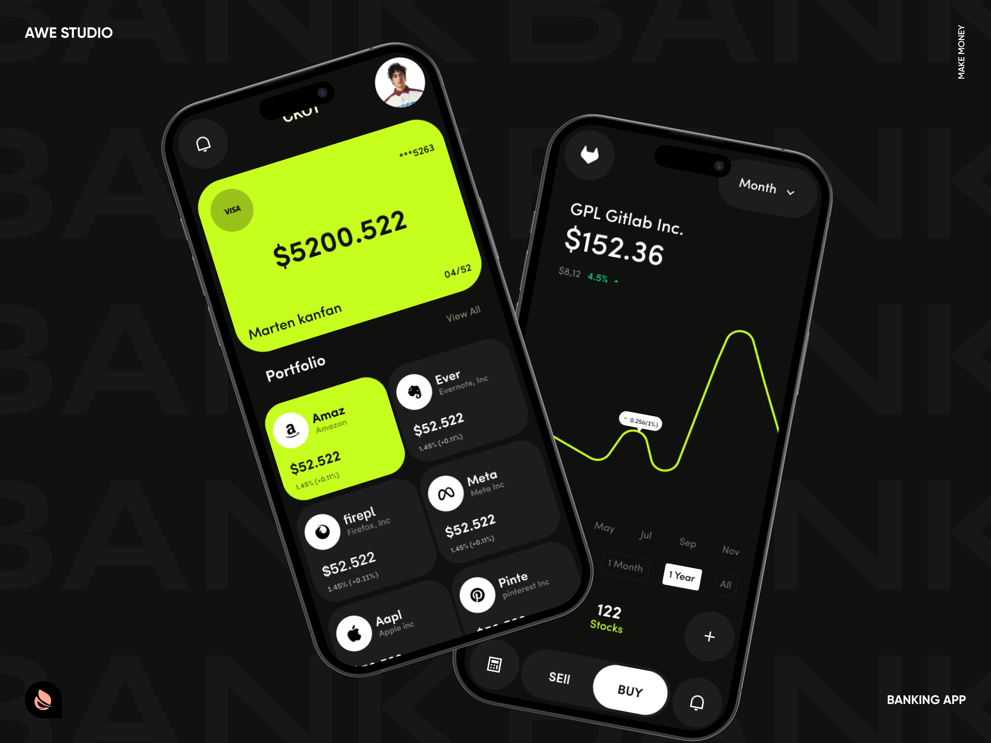 Payless-Banking App by Awe Mobile App for Awe Design Studio on Dribbble