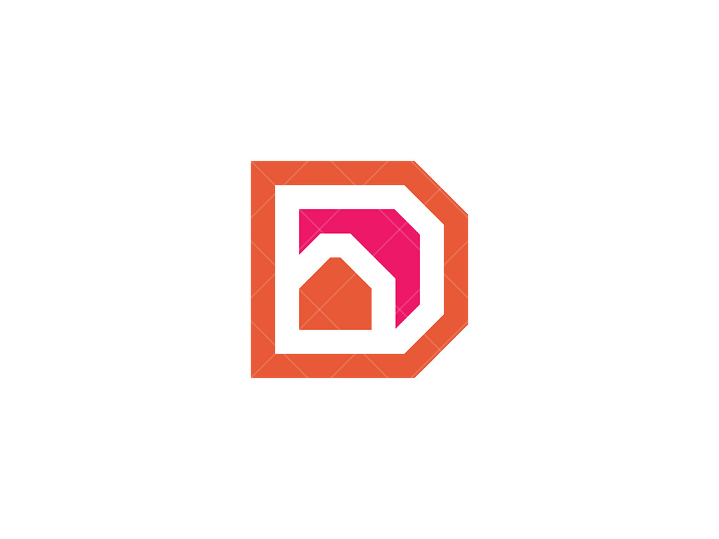 Letter D Home Logo by Sabuj Ali on Dribbble