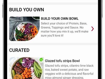 Ingredient Selection - UI - Hi-fi Prototype - User flow by Mikias Berhe ...
