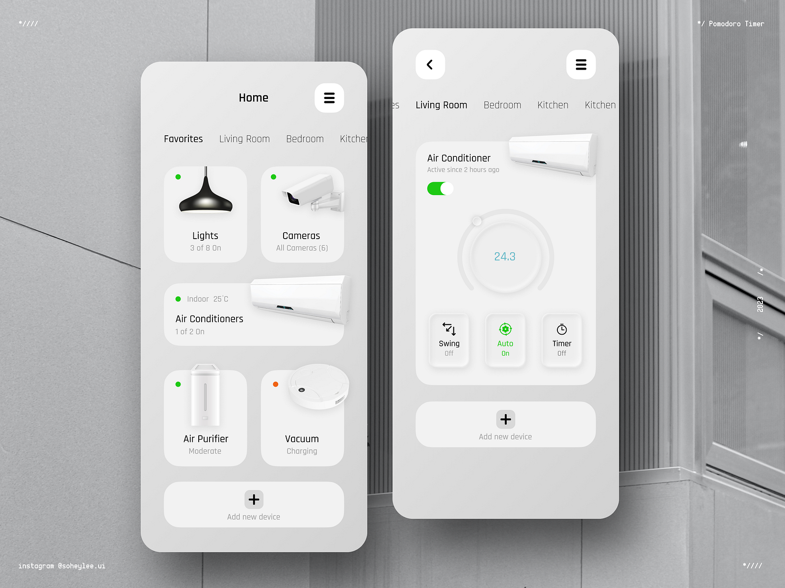 Smart Home Manager Mobile App Design by Daniel Soheili on Dribbble
