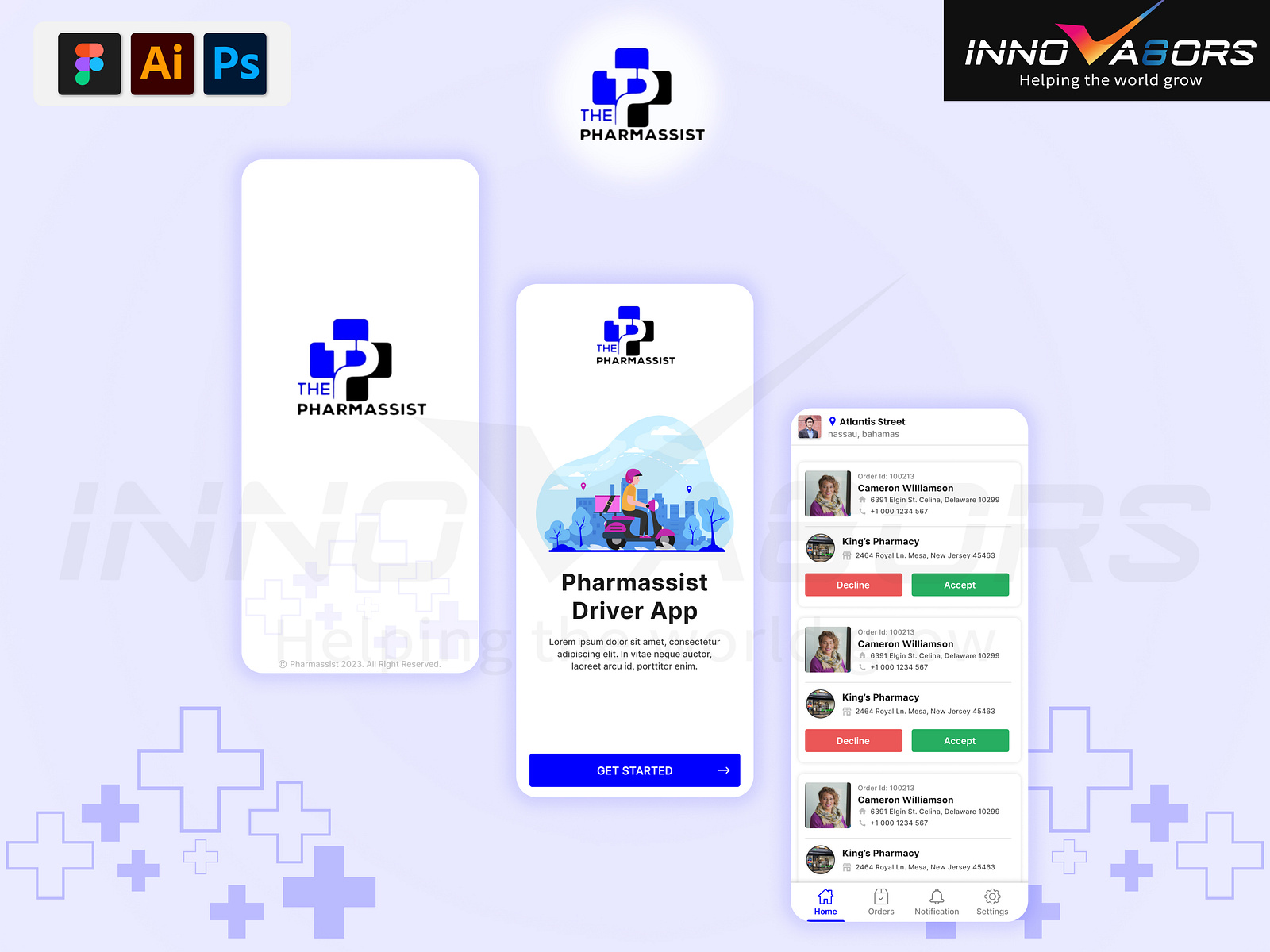 Pharmassist Rider Mobile App by Ahsan Imam on Dribbble