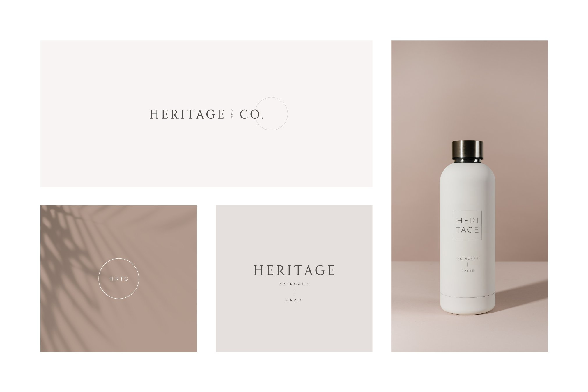 Audrey Premade Logos by Pixelbuddha on Dribbble