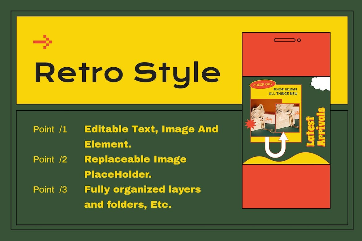 Creative Instagram Stories & Post Template by Steisi Vogli on Dribbble