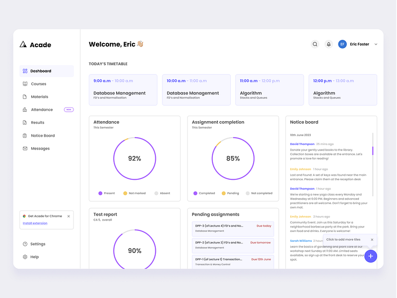 Student Management System designs, themes, templates and downloadable ...