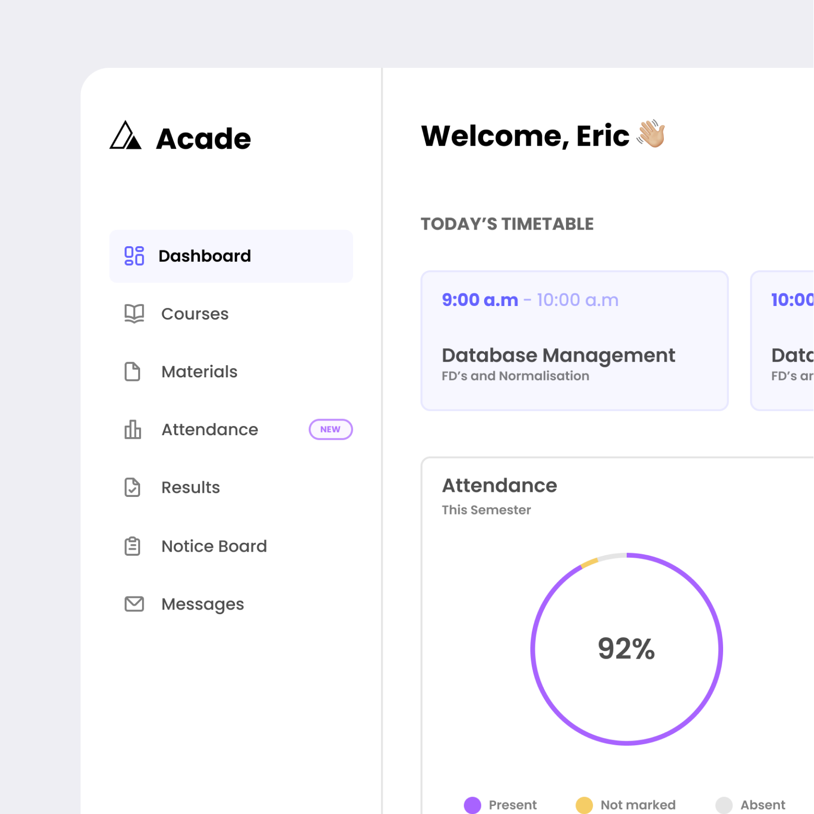 Student Management System by CubeCrate on Dribbble
