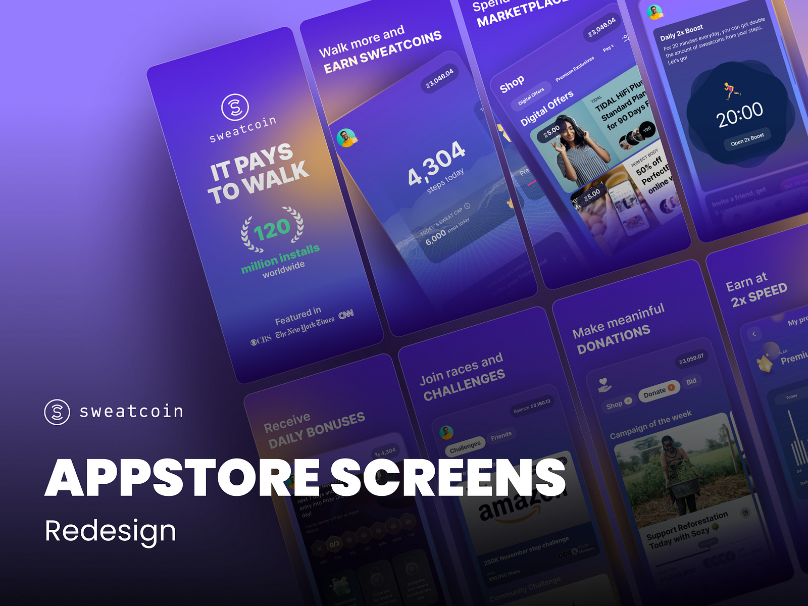 Appstore Screens Design By Victoria Volpe On Dribbble 