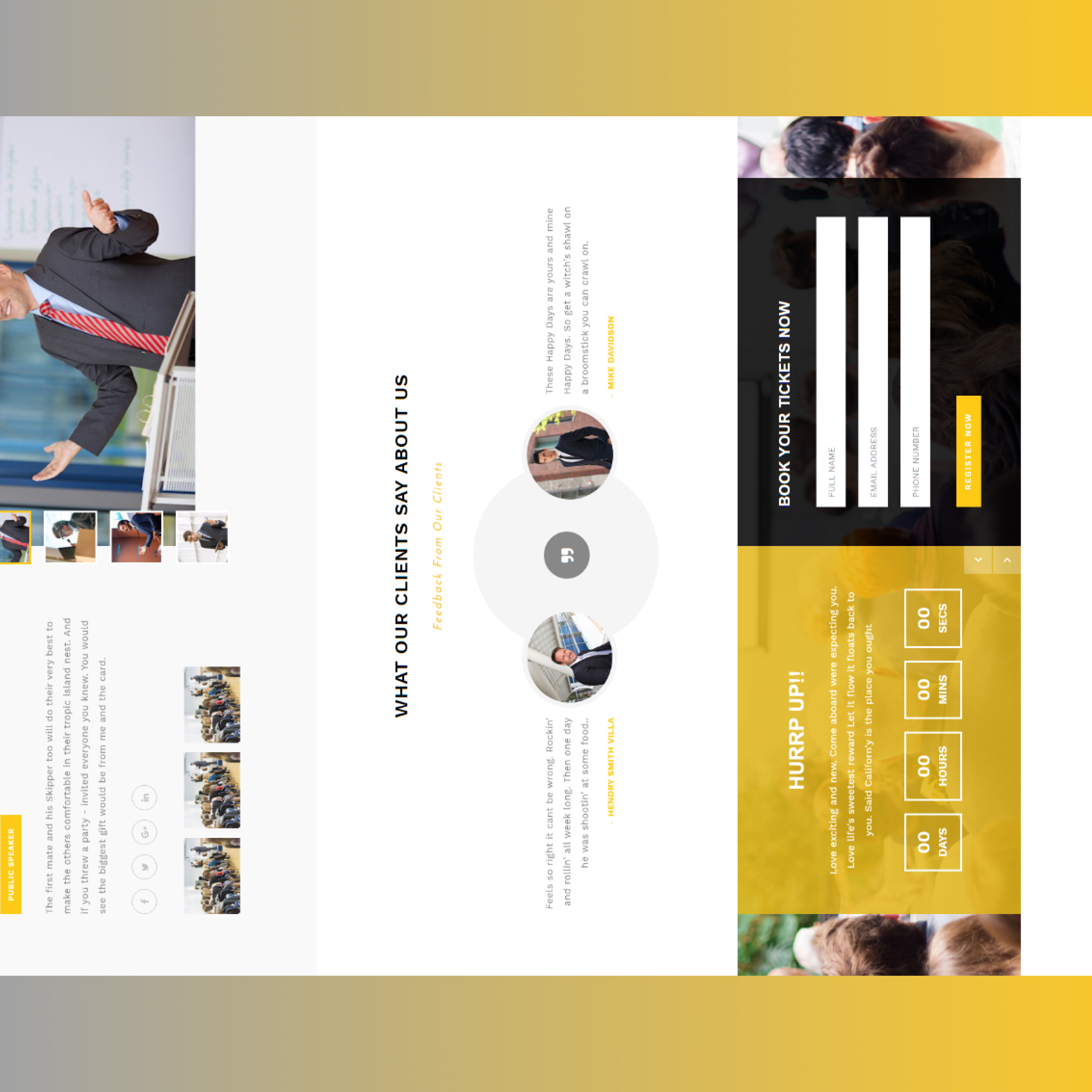 Event Management Website Design by Nhive Ltd on Dribbble