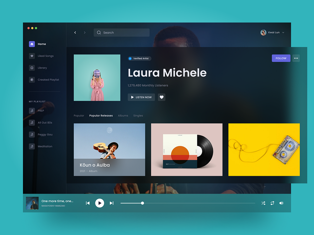 Browse thousands of Spotify Dashboard images for design inspiration ...