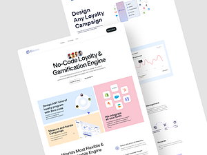 Loyalty Program Website UI by Mehmed Elezovic on Dribbble