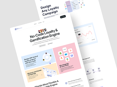 Loyalty Program Website UI by Mehmed Elezovic on Dribbble