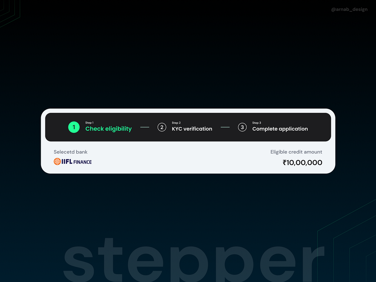 Browse thousands of Stepper Design images for design inspiration | Dribbble