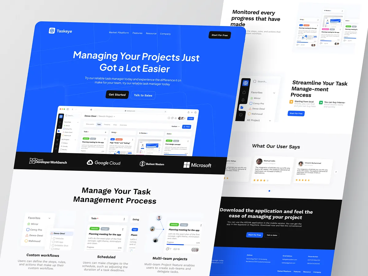 Task Management App designs, themes, templates and downloadable graphic ...