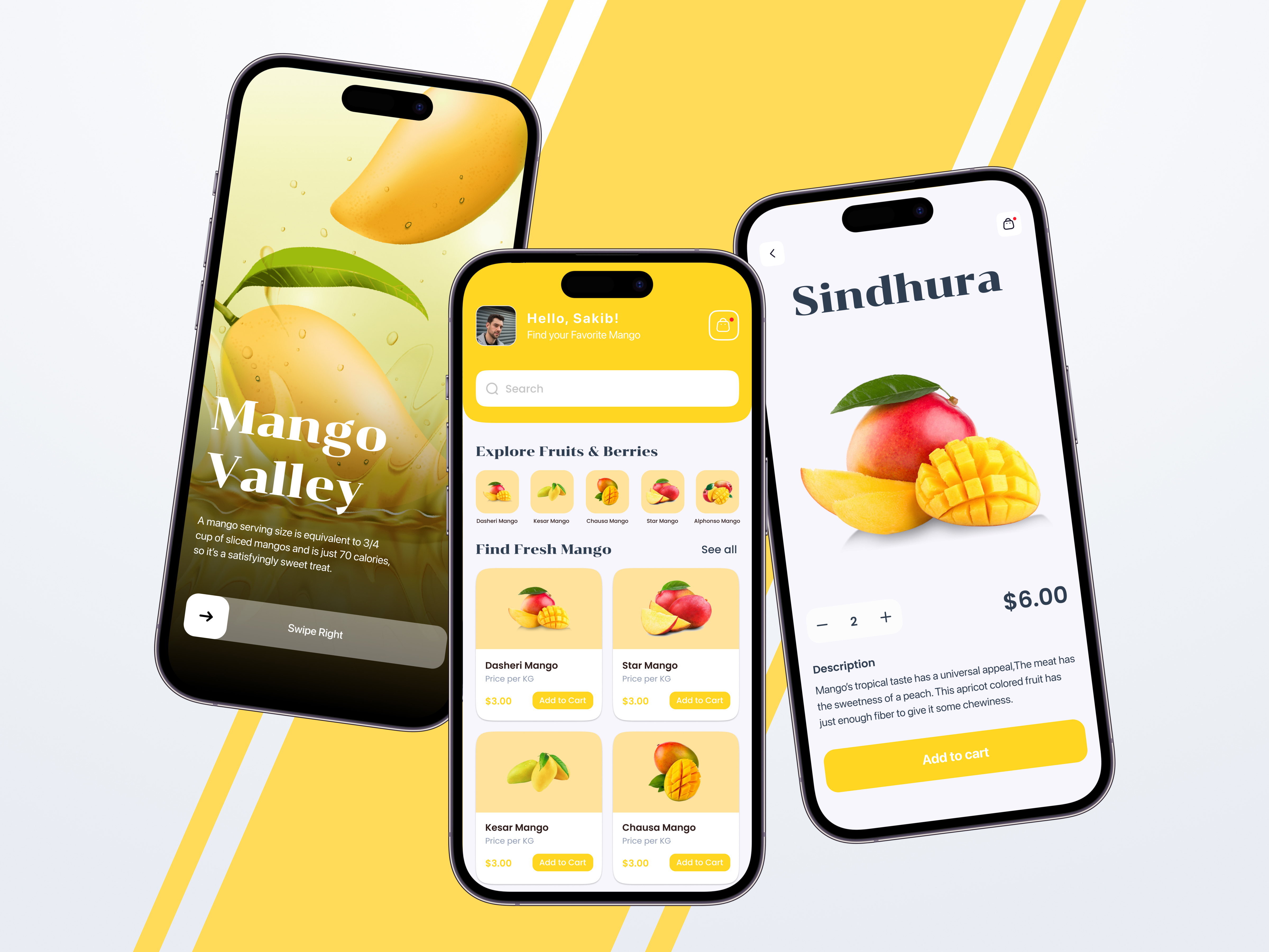 Fruit App UI designs, themes, templates and downloadable graphic ...