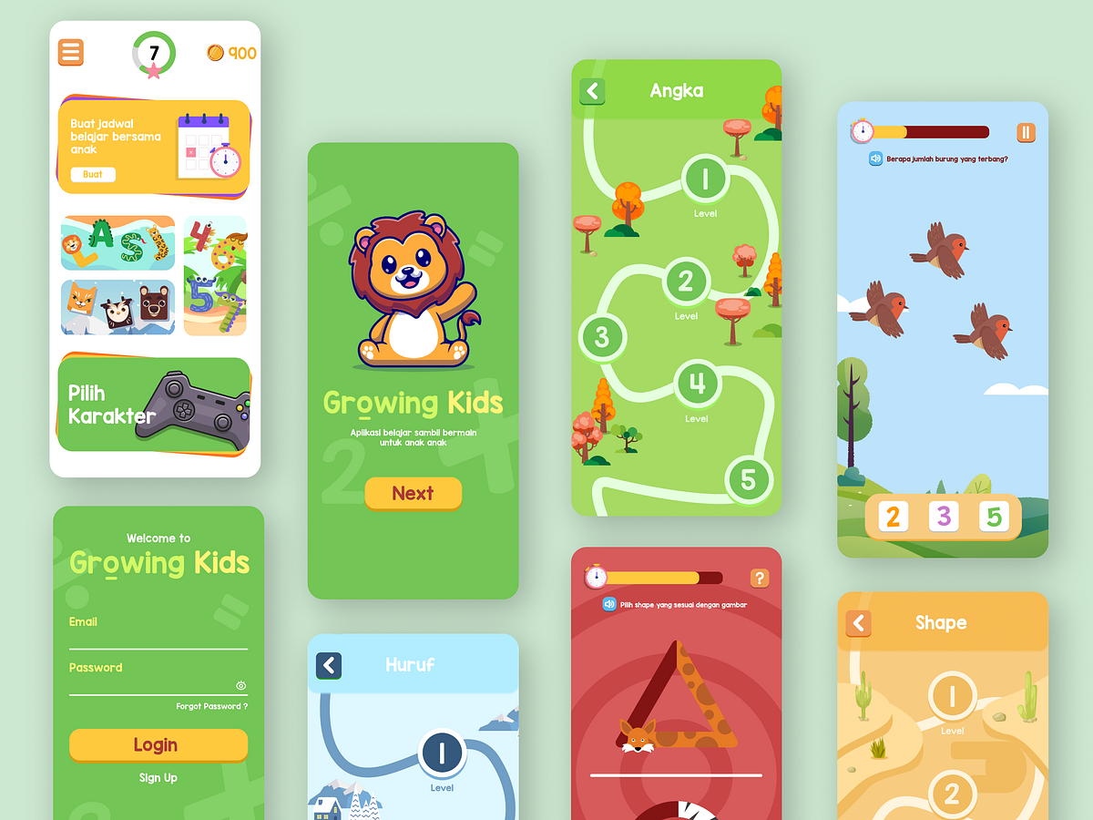 Browse thousands of Children UI images for design inspiration | Dribbble