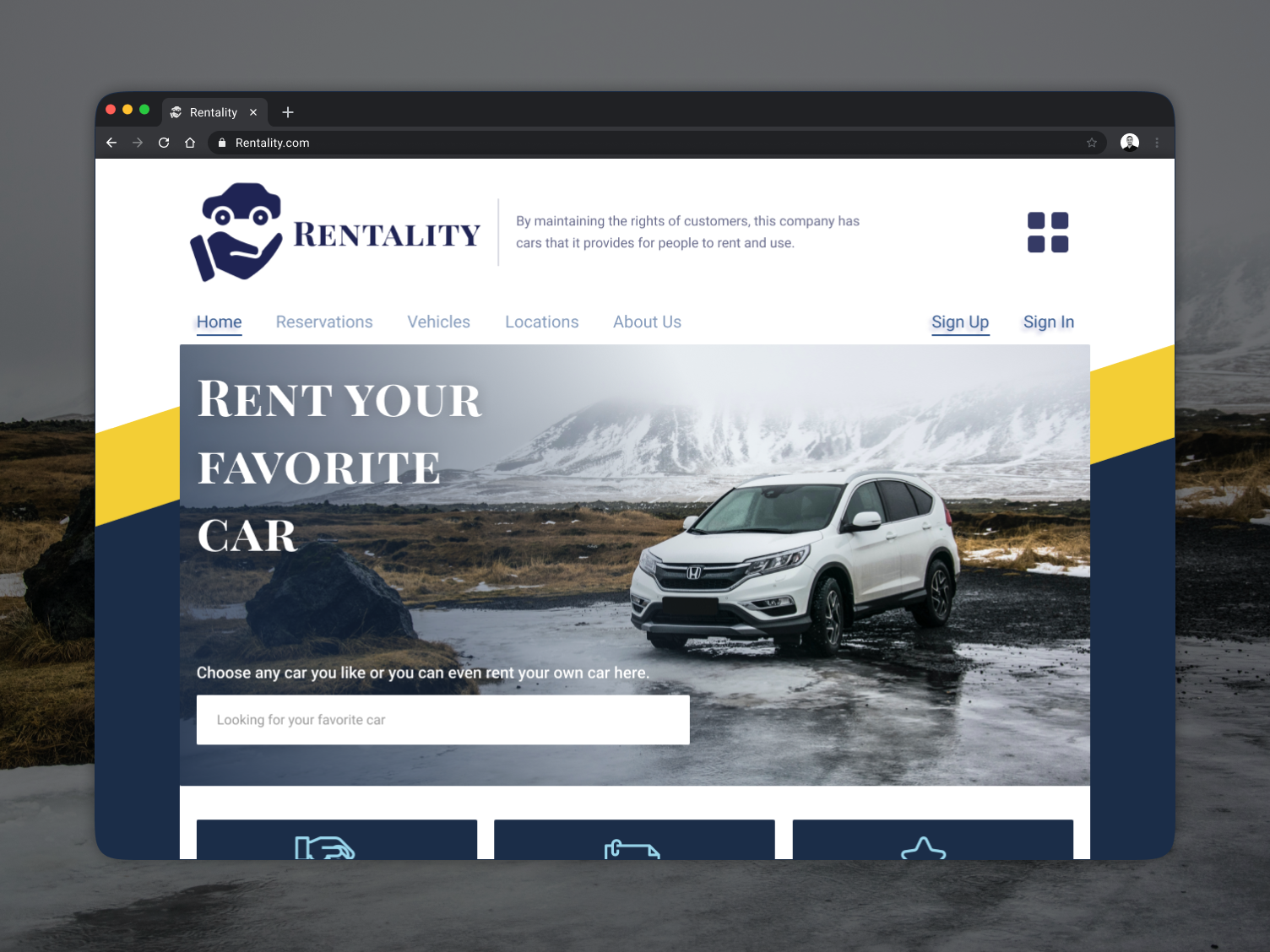 Rentality: Car Rental Redefined by Mohammad Faramarznia on Dribbble