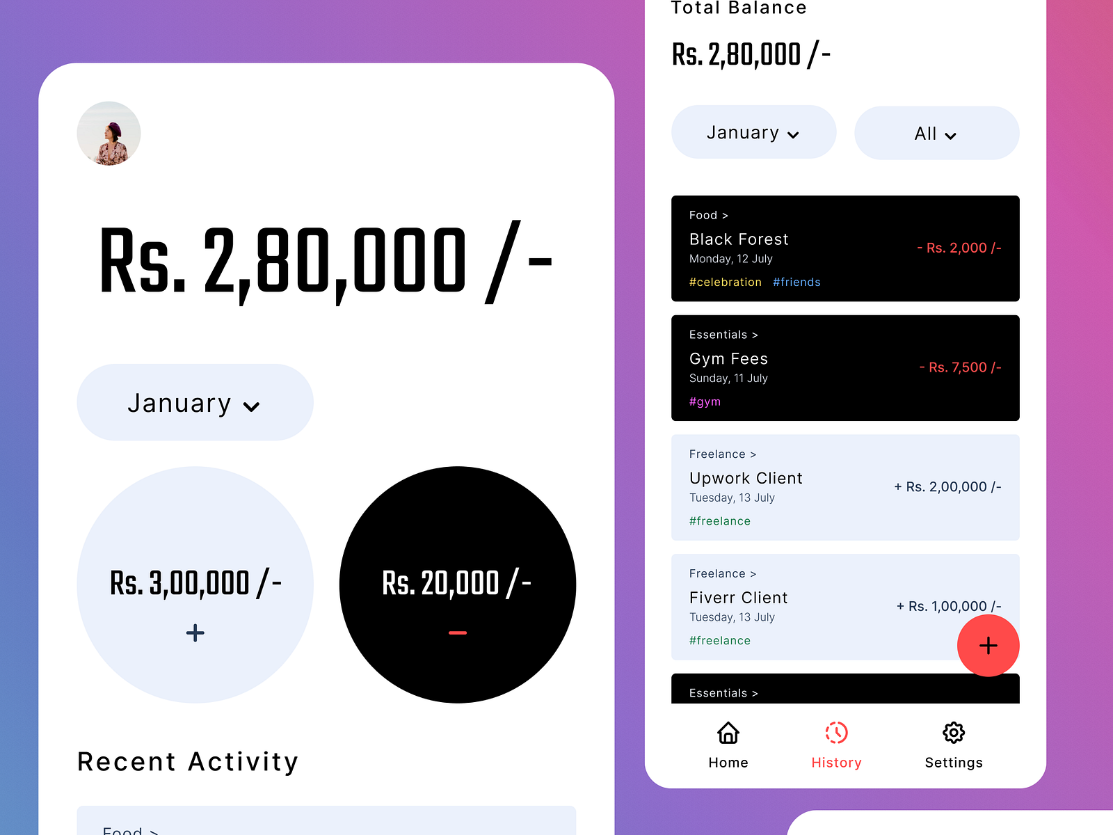 Budget Tracking Application By Shantanu Bhattarai On Dribbble budget-tracking-application-by-shantanu-bhattarai-on-dribbble