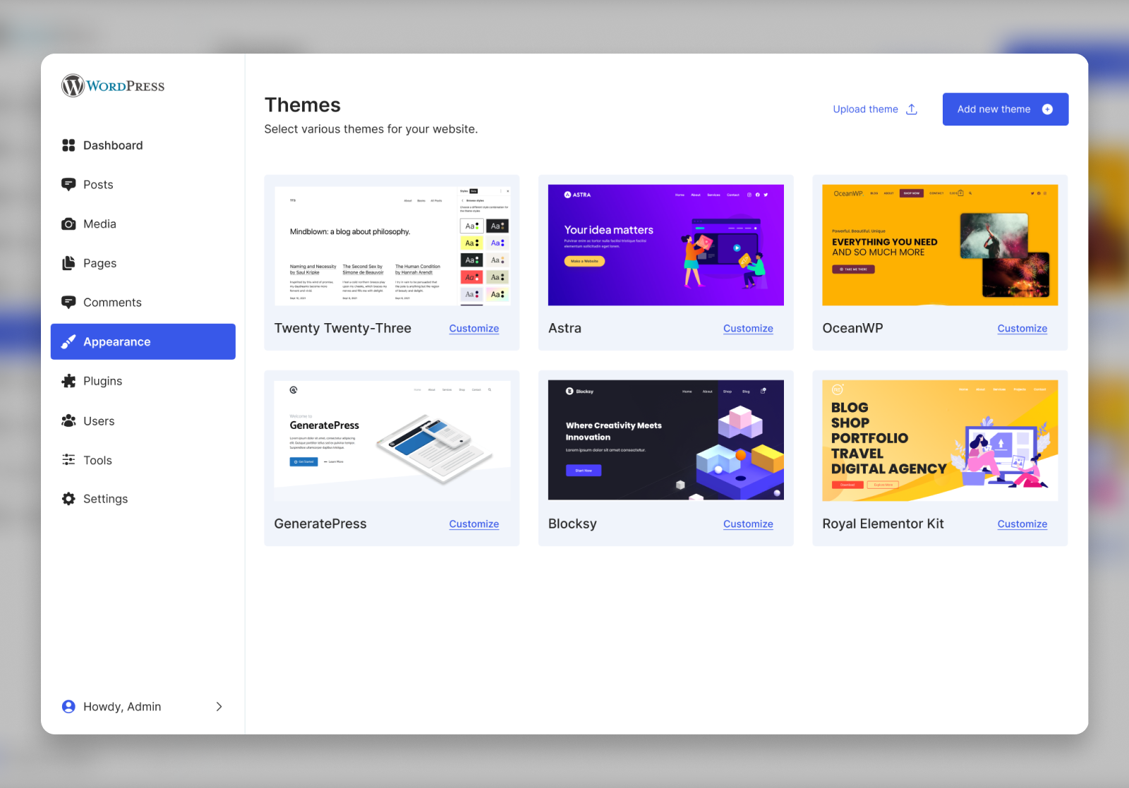 WordPress Admin UI - Redesign by Jeffrey De Mesa on Dribbble