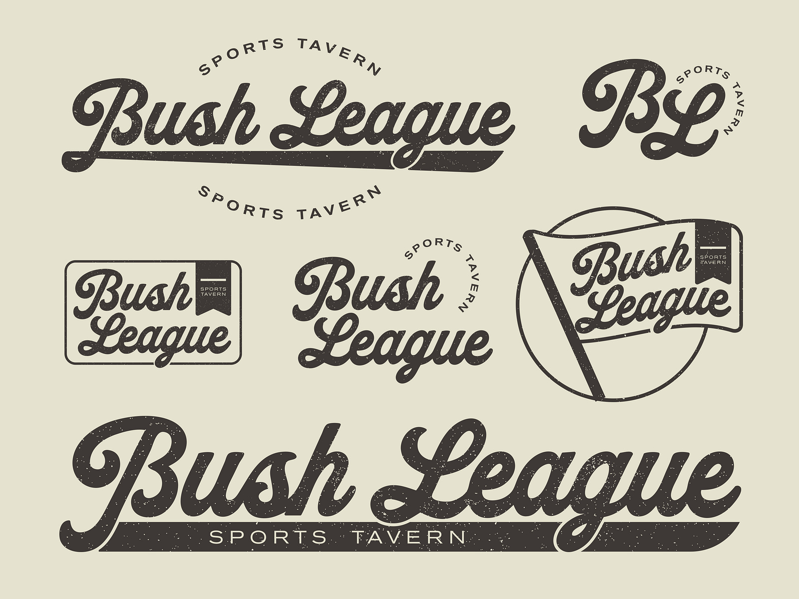 Bush League Sports Tavern Concept By Hayden Royal On Dribbble