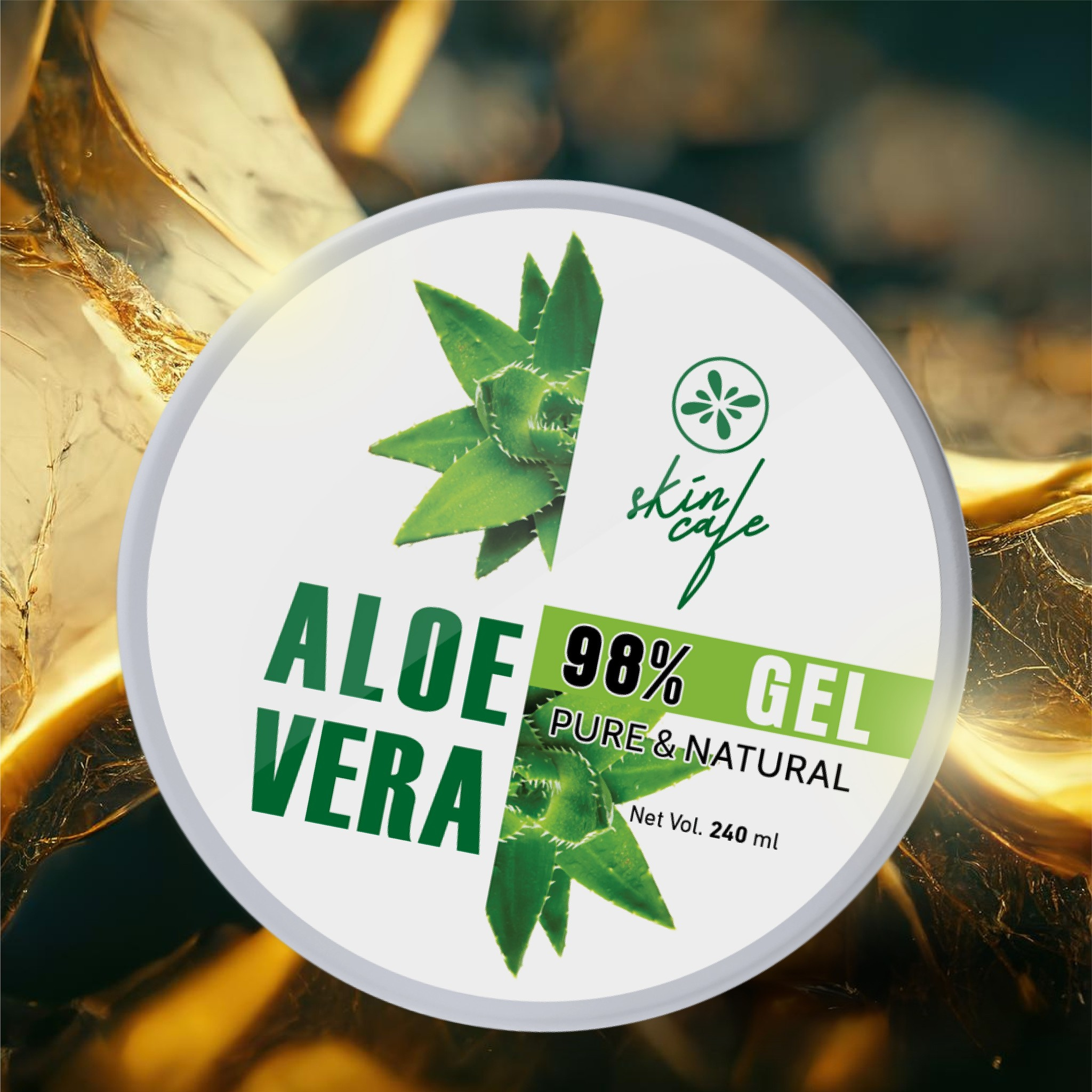 Skin Cafe Aloe Vera Gel by Zahid Hasan on Dribbble