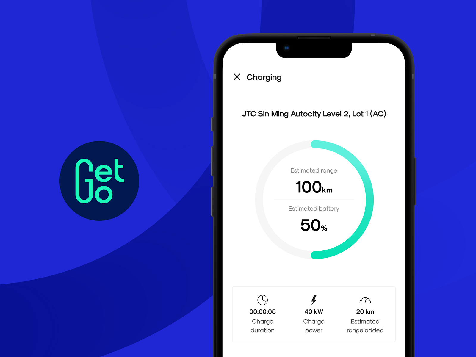 GetGo Mobile App - EV Charging by Gladys Foo on Dribbble