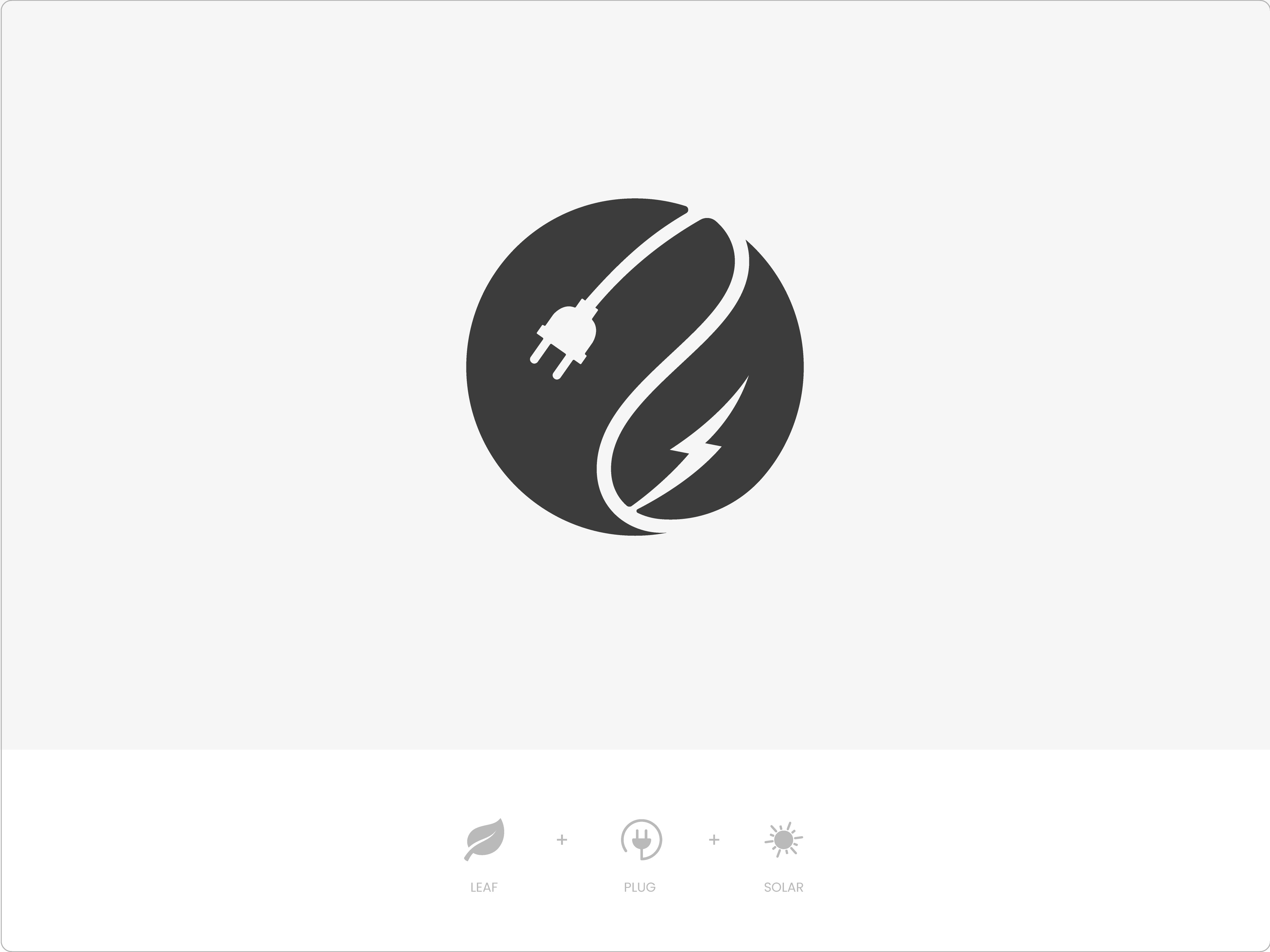 Clever-PV | Leaf logo | Plug Logo | Solar Logo by Ak Shazu on Dribbble