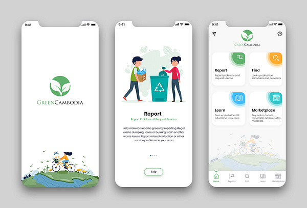 Environmental App by Ogma Conceptions on Dribbble