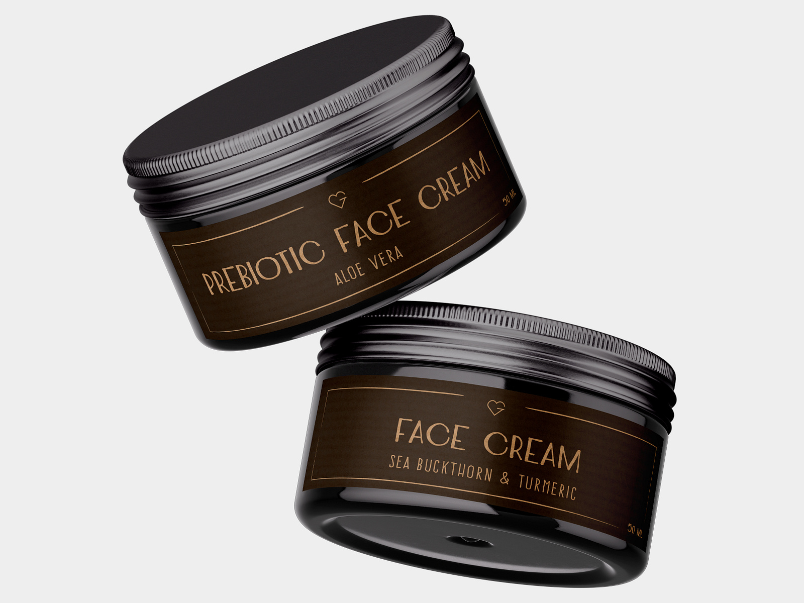Skin cream label 🍃🧖‍♀️ by Barbora on Dribbble