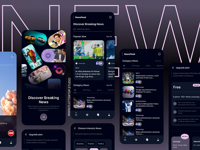 News App UI designs, themes, templates and downloadable graphic ... News App UI designs, themes, templates and downloadable graphic ...