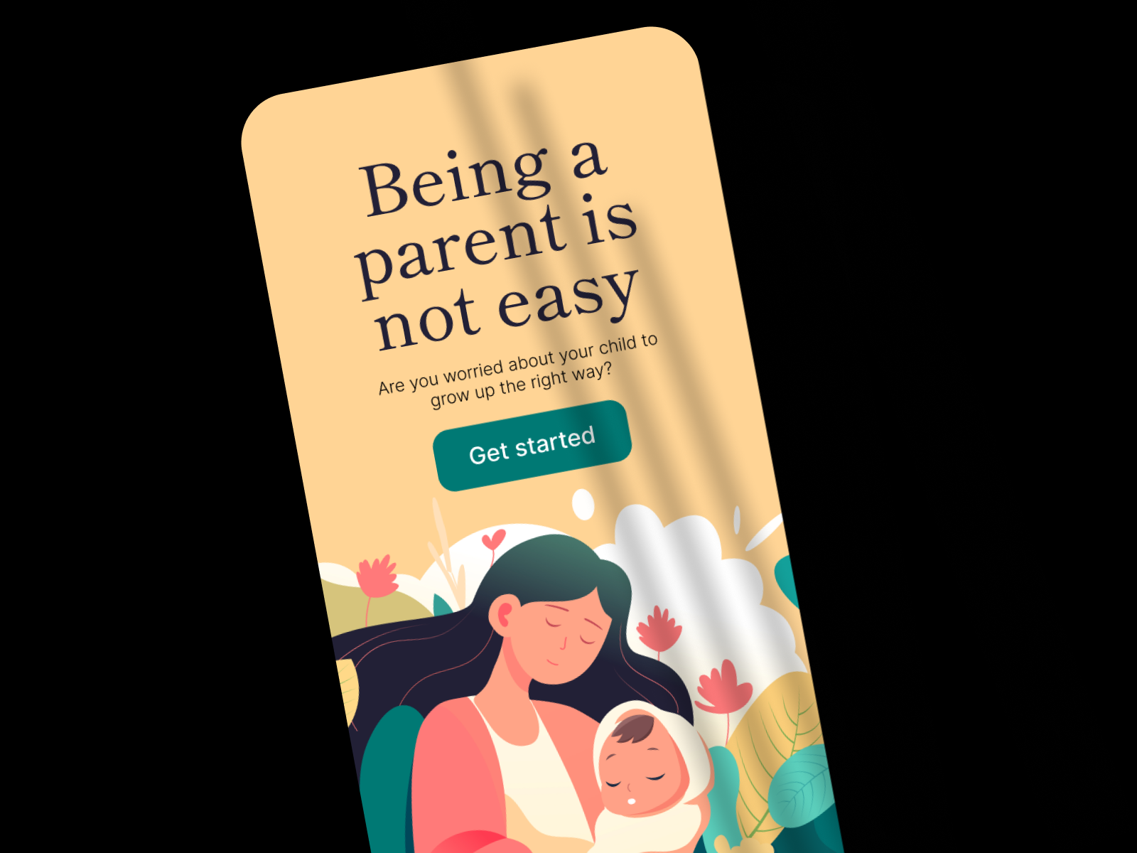 Parenting app design mobile app by lazy kar for LazyInterface UI UX ...