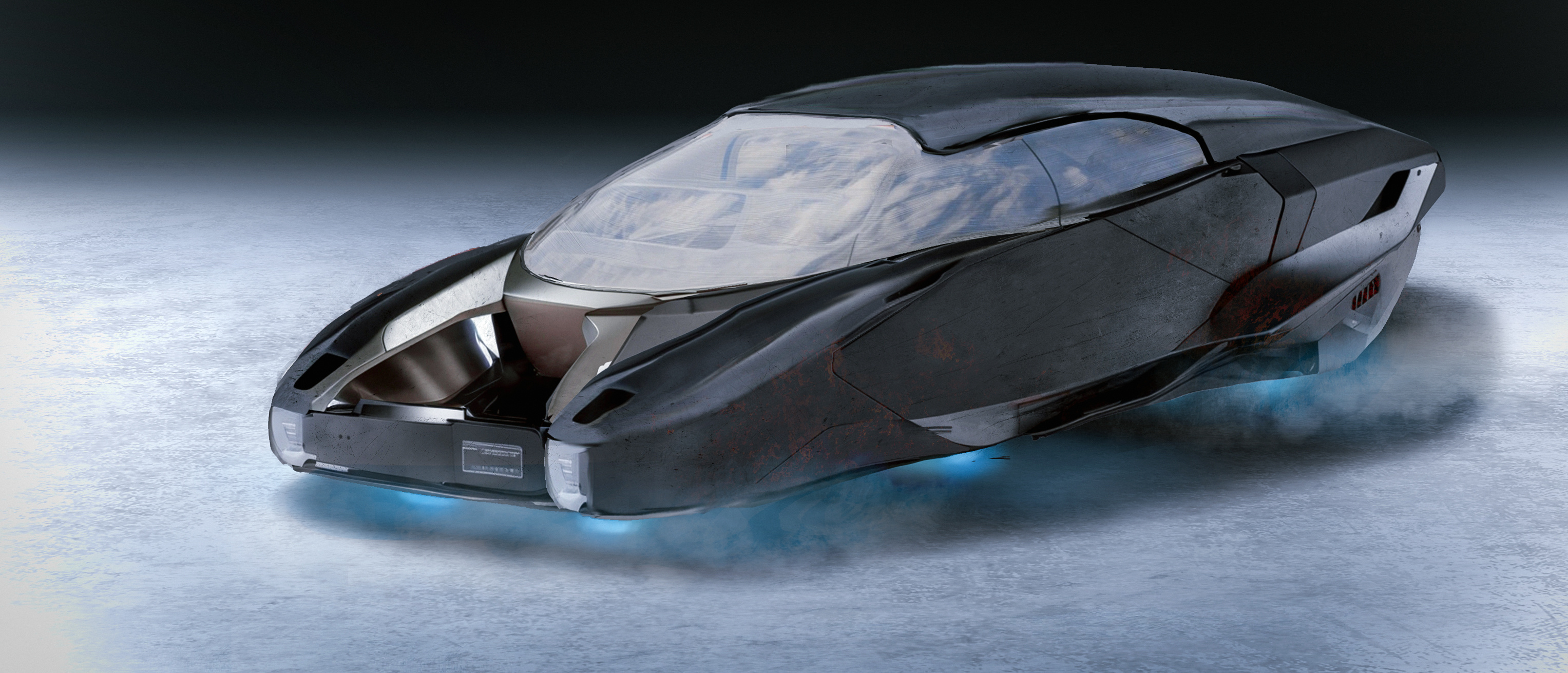 Sci-Fi Cars Concept Art by Arsenii Kolesnikov on Dribbble