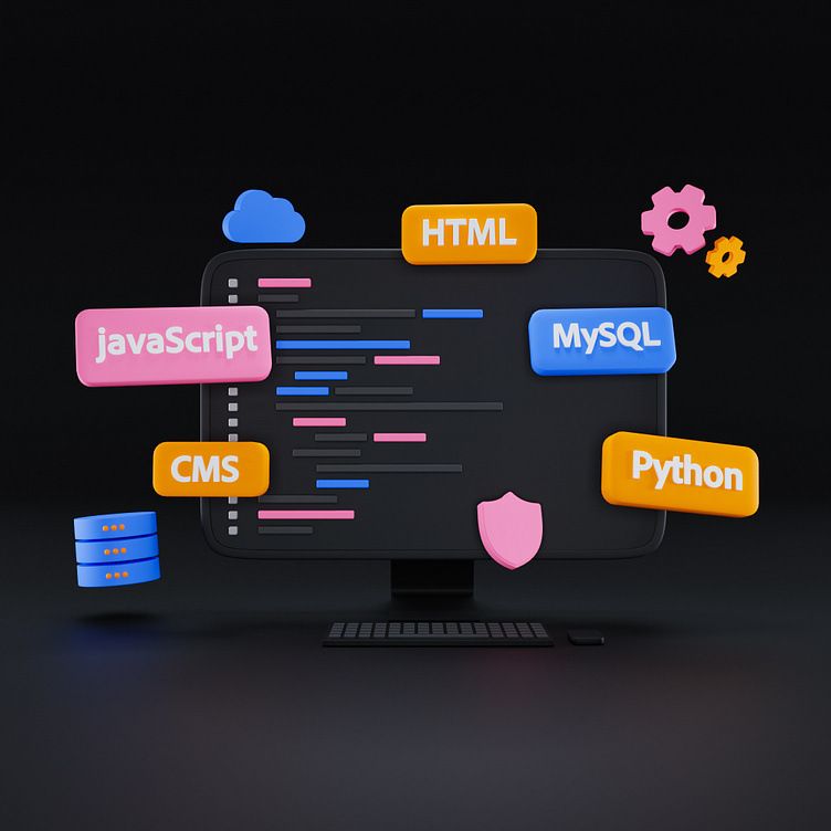 Programming 3D illustration by DigitalApes on Dribbble