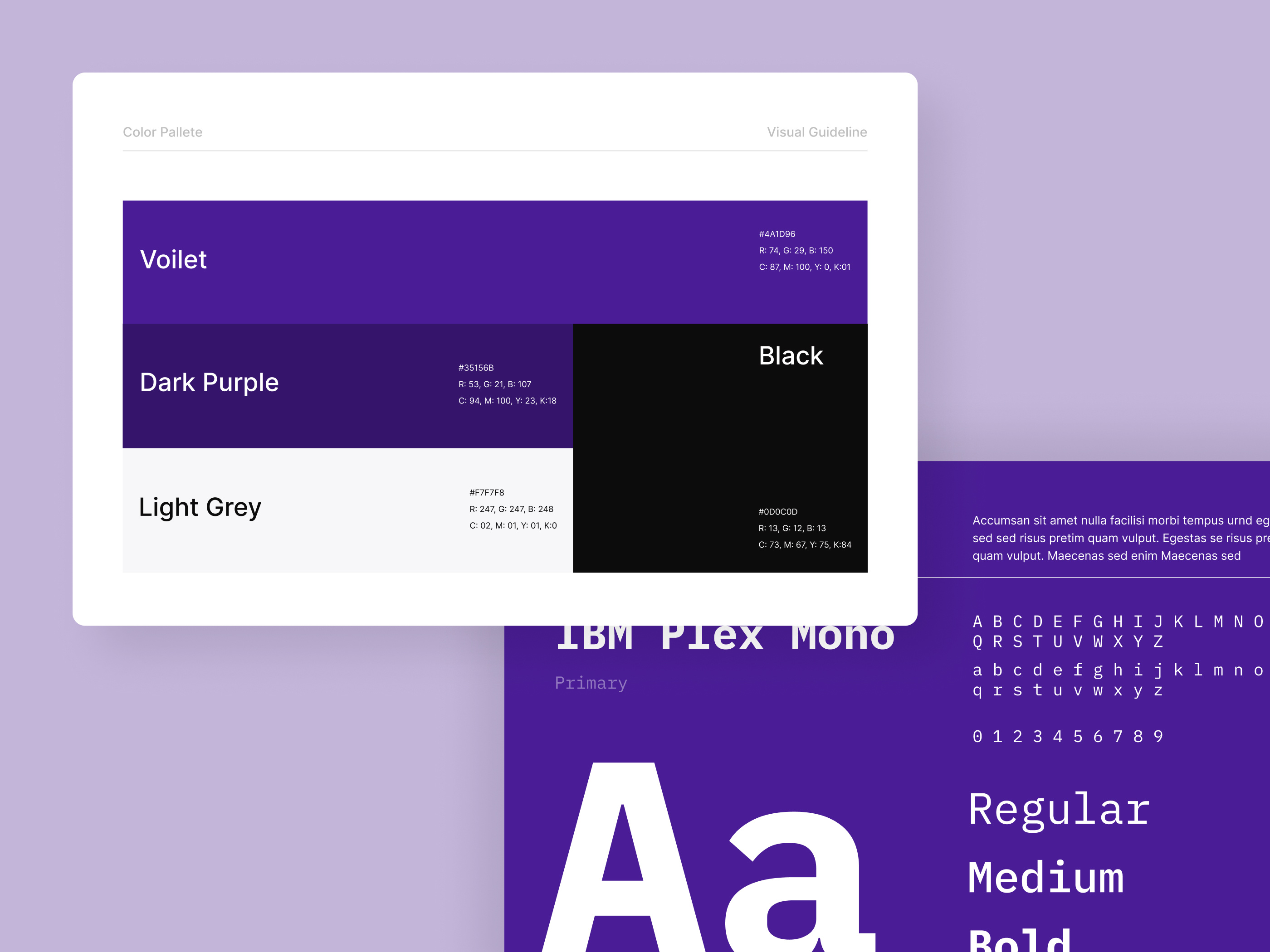 Data Visualization Project - Style Guide by Refact on Dribbble