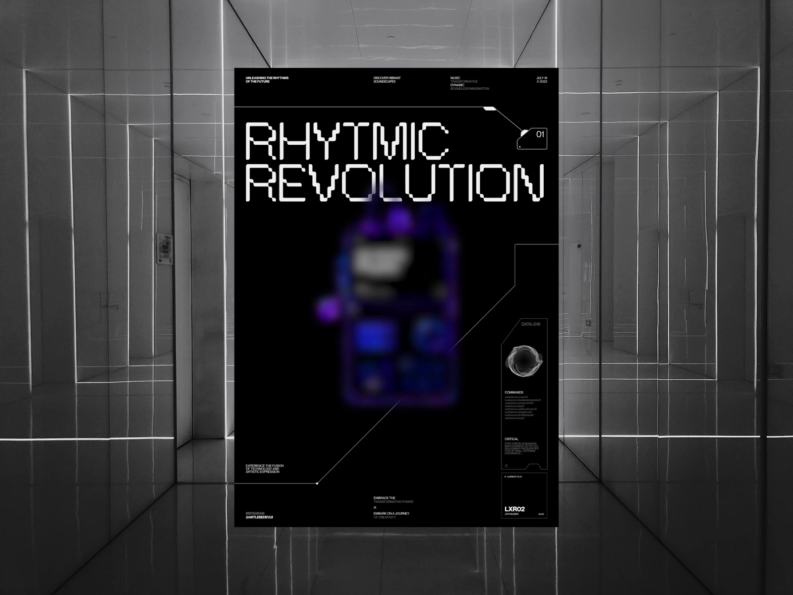 Sci-Fi Player, 3D Motion Poster by Artemii Lebedev on Dribbble