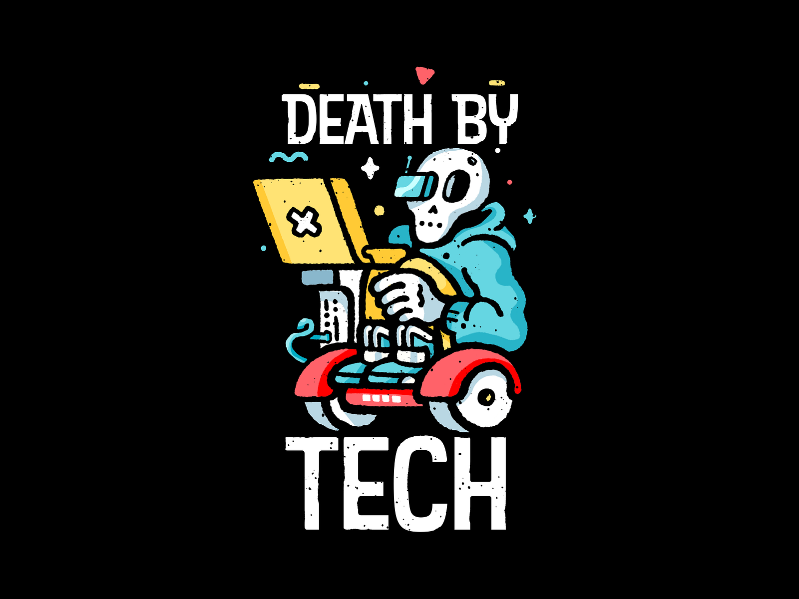 Death By Tech by Doryan Algarra on Dribbble