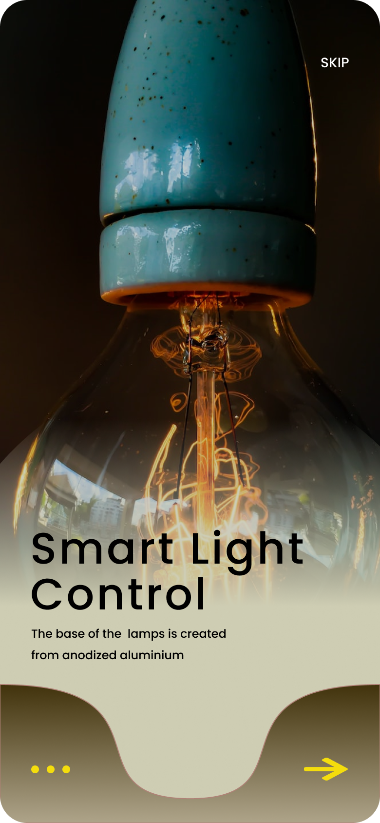 Smart Light Control App by Subhash Gautam on Dribbble