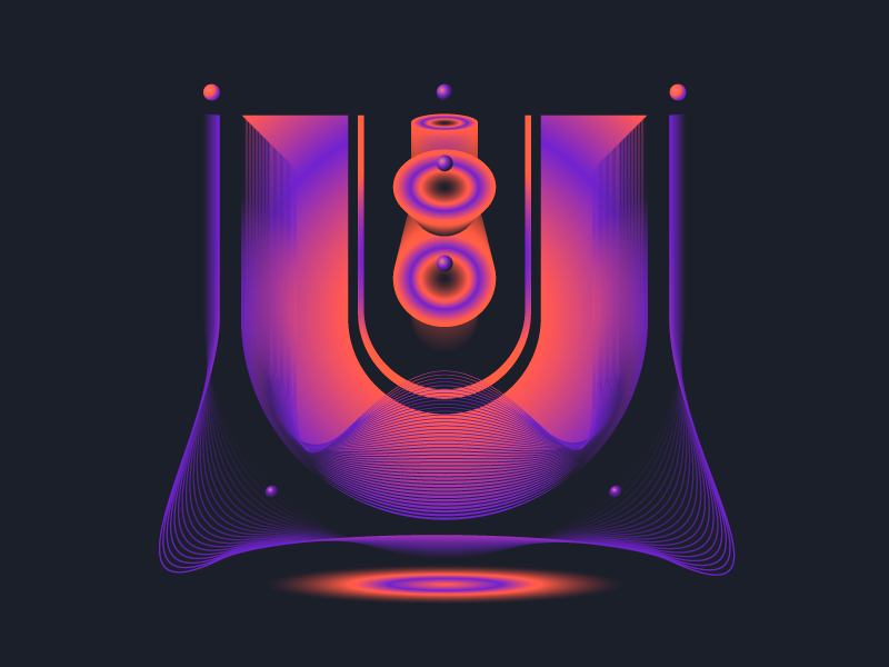 36 Days Of Type_U by Sebastian Arteaga Martinez on Dribbble