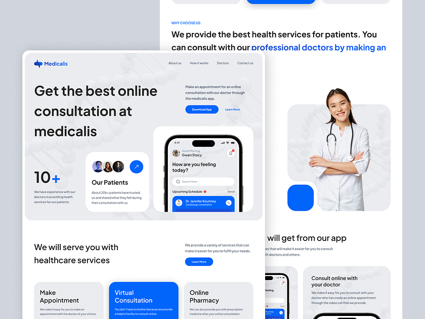 Medical Landing Page designs, themes, templates and downloadable ...