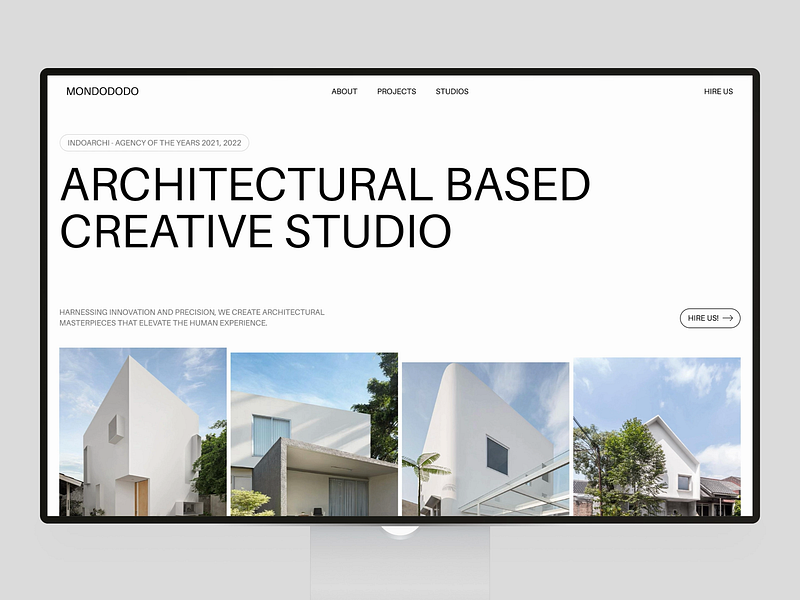 Browse thousands of Architect Website images for design inspiration | Dribbble