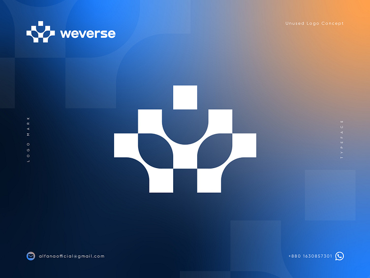 Weverse Logo Design Concept by Nazmul Hossan | Freelance Logo & Brand ...