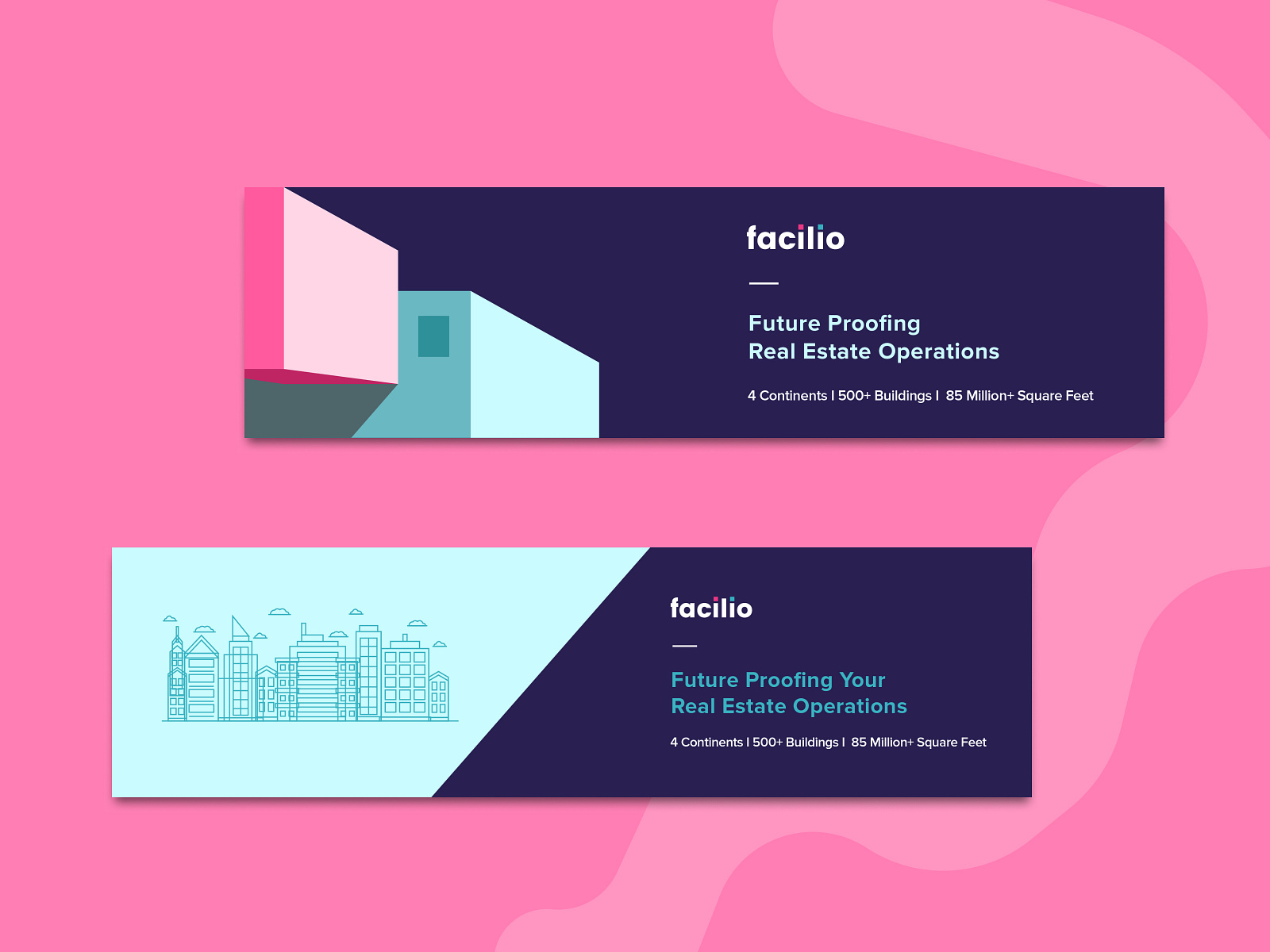 Cover design for Facilio's Socials-II by Srikanth N on Dribbble