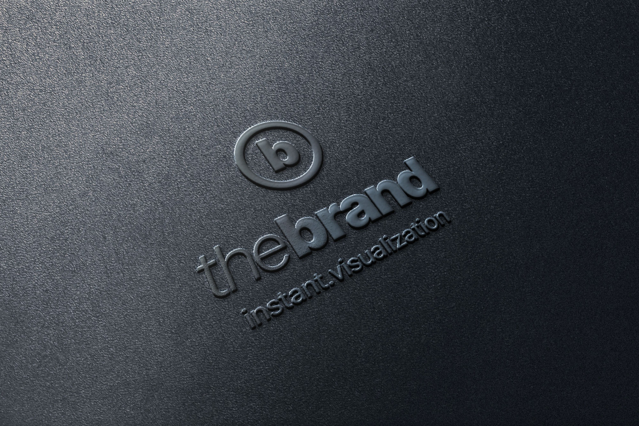 Elegant Emboss Logo Mockup by Graphic Pear on Dribbble