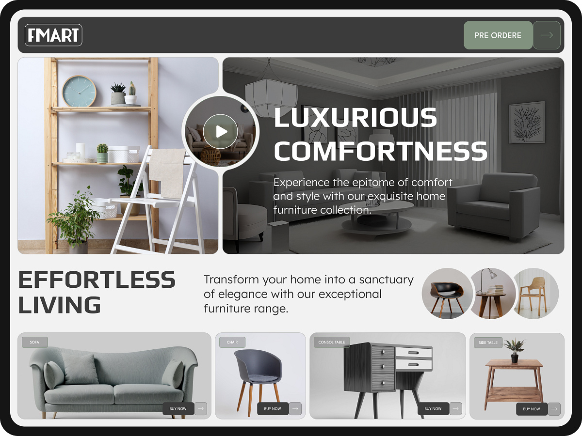 Furniture Website designs, themes, templates and downloadable graphic ...