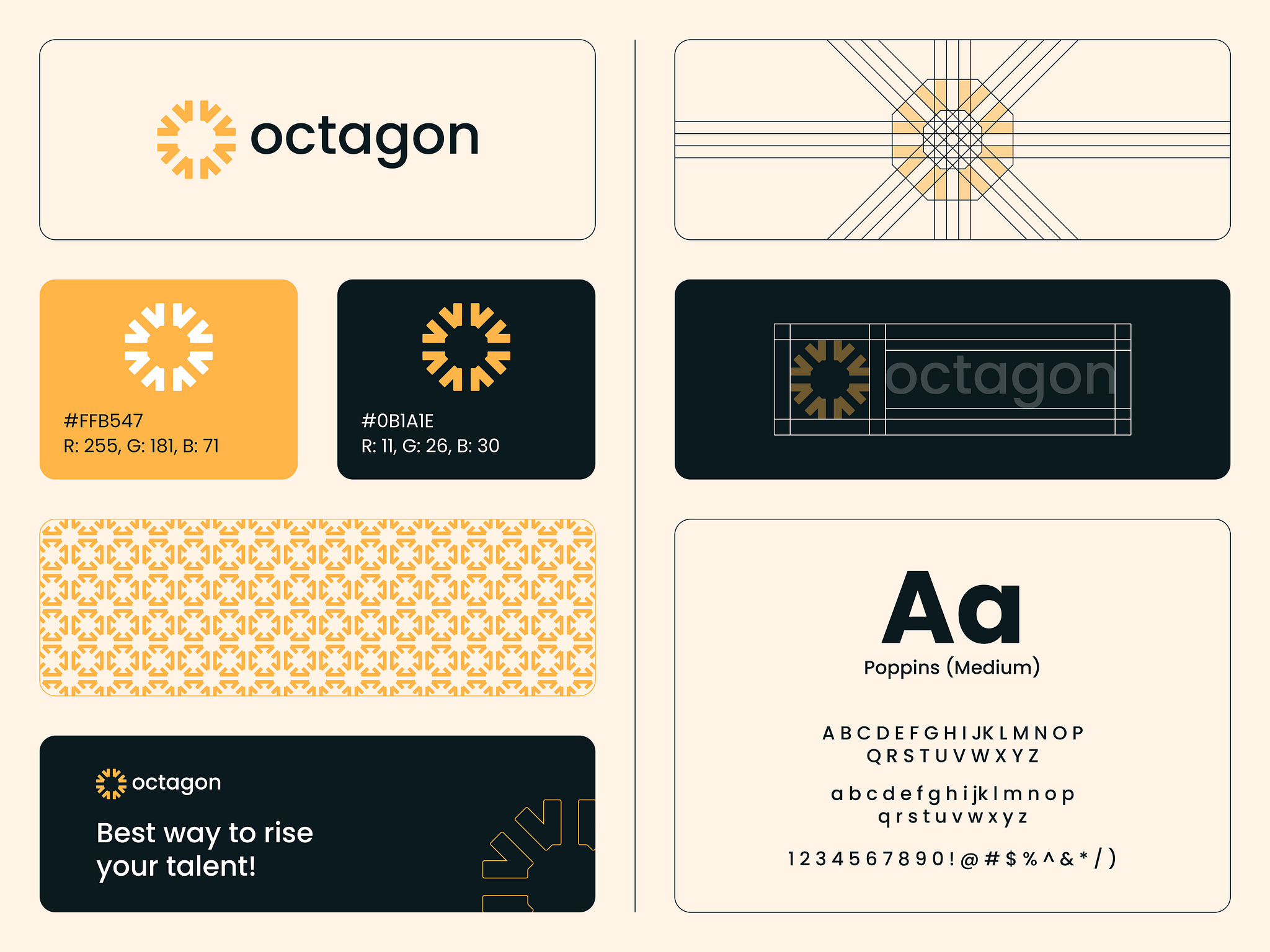 octagon - Logo Design Concept by Omar Faruk on Dribbble