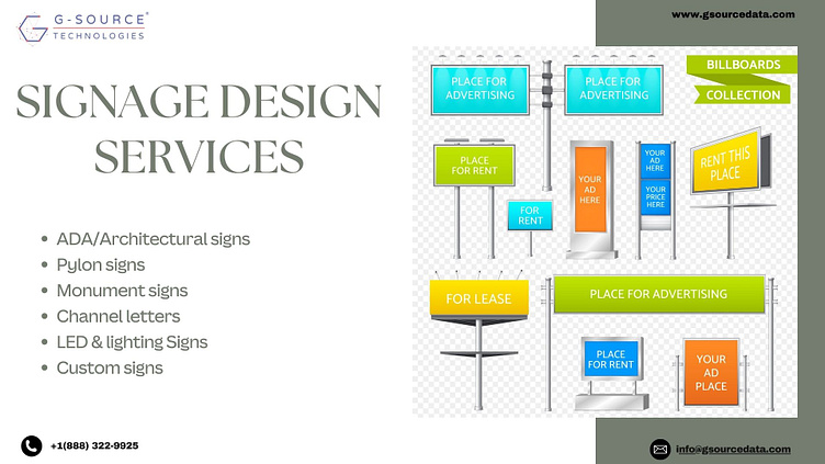 Custom Signage Design Solutions by Gsource Technologies by Gsource ...