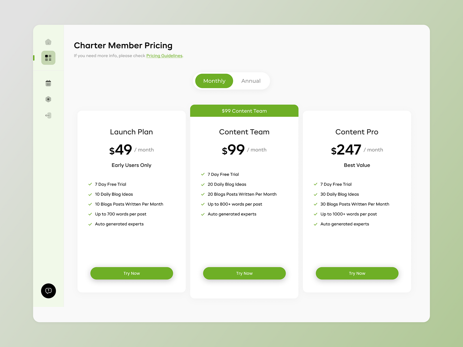 Subscription Plan Ui Design By Awais Ali On Dribbble