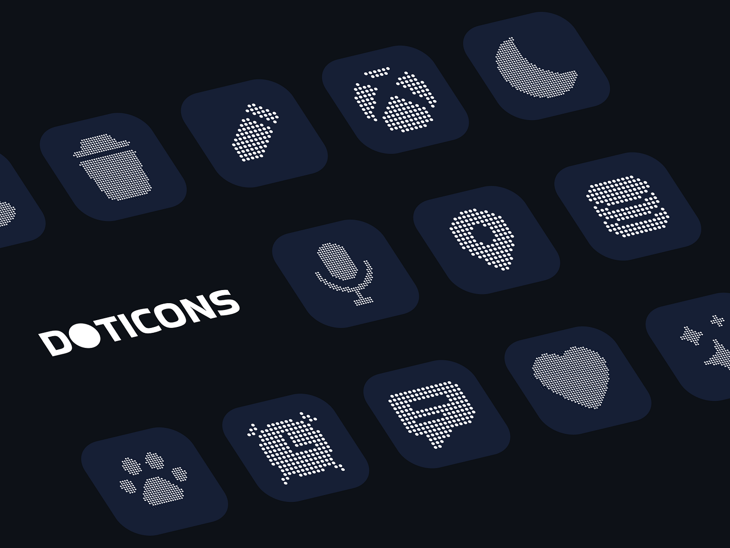 Doticons - A collection of minimal dot icons by Eduard-Constantin ...