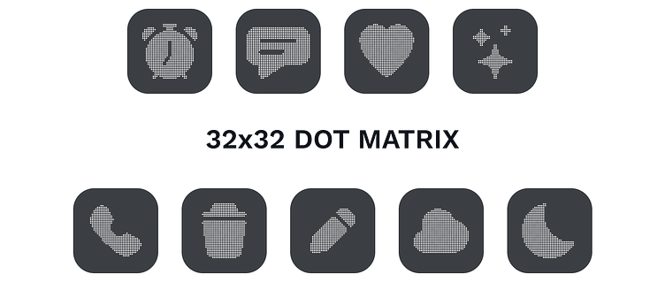 Doticons - A collection of minimal dot icons by Eduard-Constantin ...