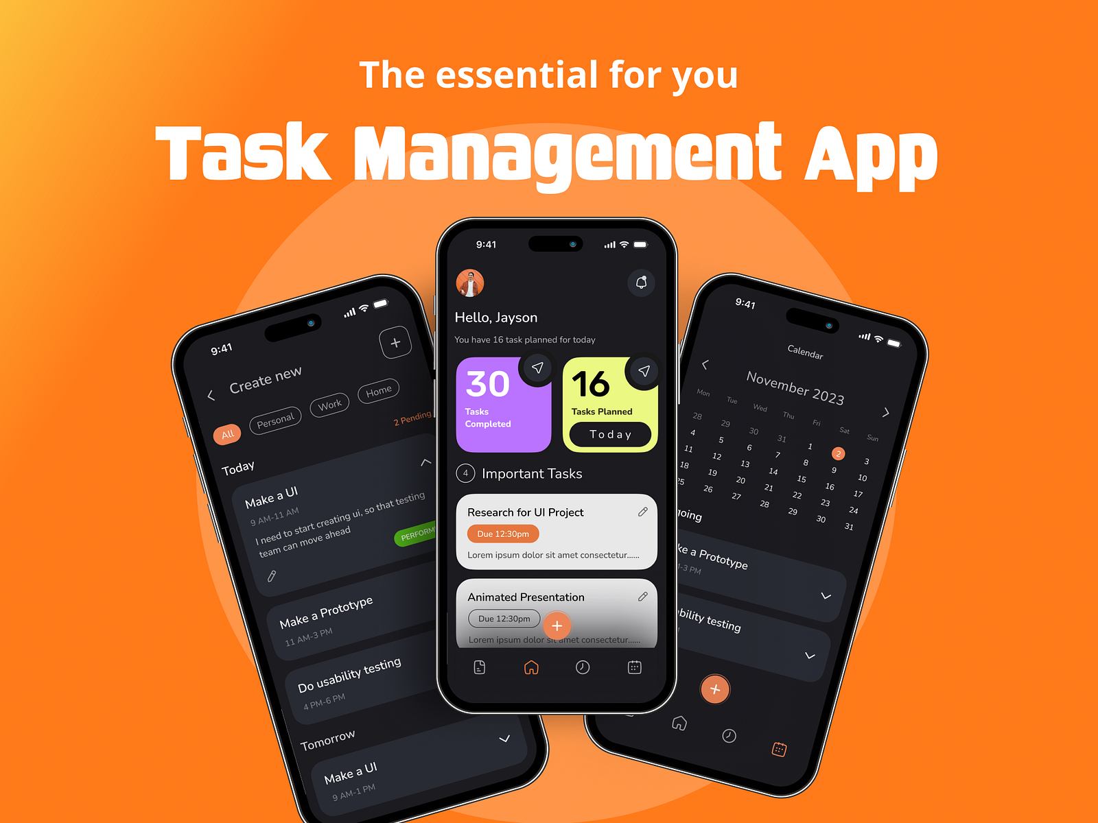 Task Management App Concept by Manik sehgal on Dribbble